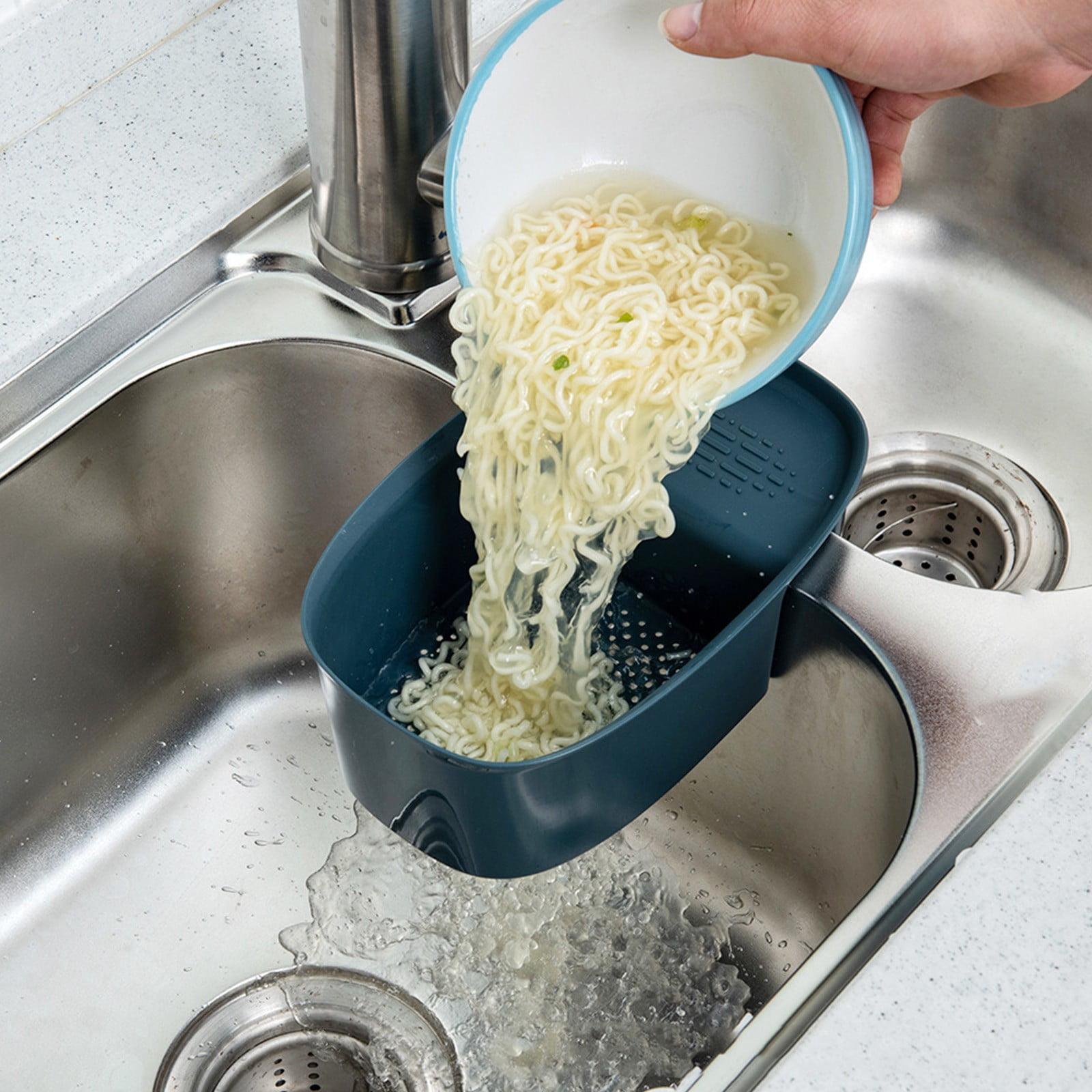 Multifunctional Water Filter Basket | Small Plastic Sink Strainer Bowl ...