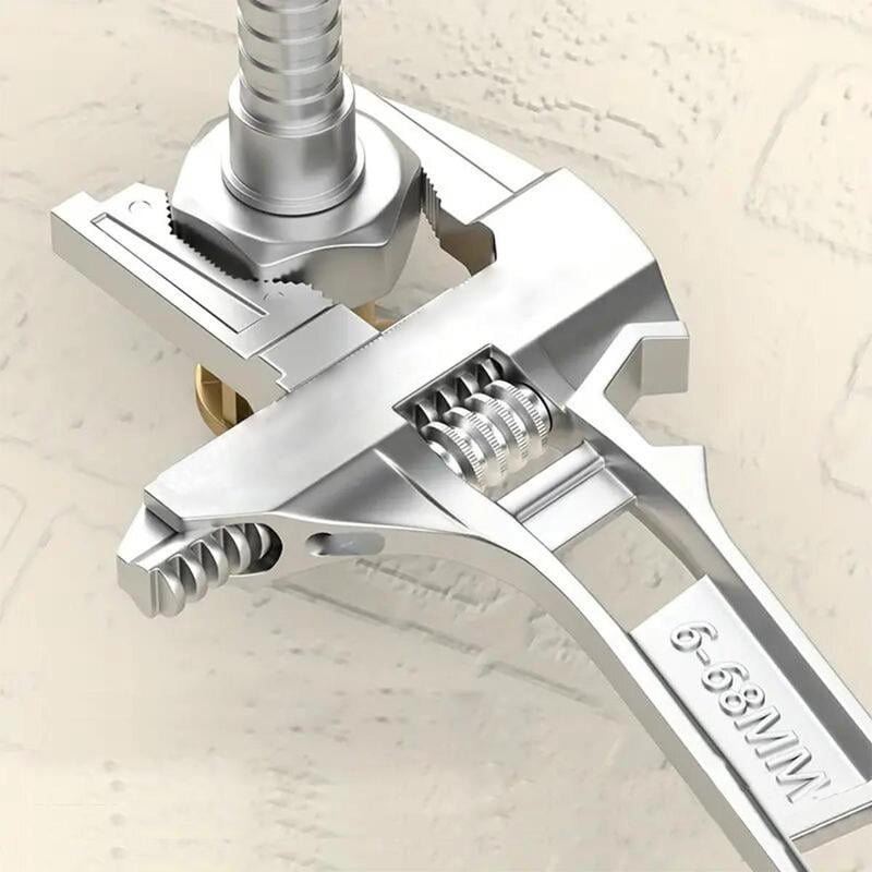 Multifunctional Water Pipe Wrench, Adjustable Wrench with Large Opening ...