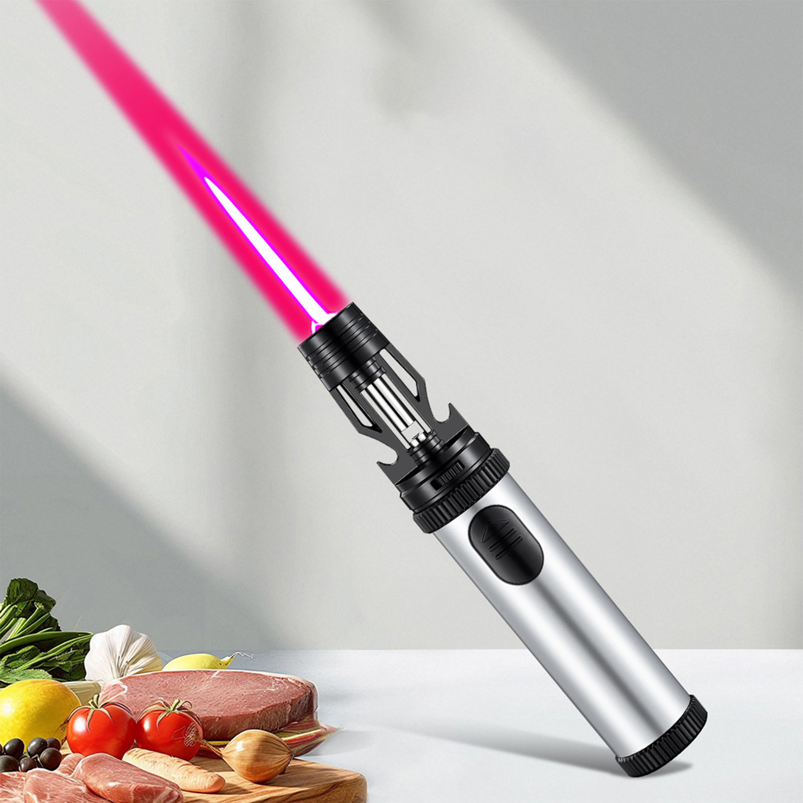 Multifunctional butane torch lighter, high flame torch with bottle ...