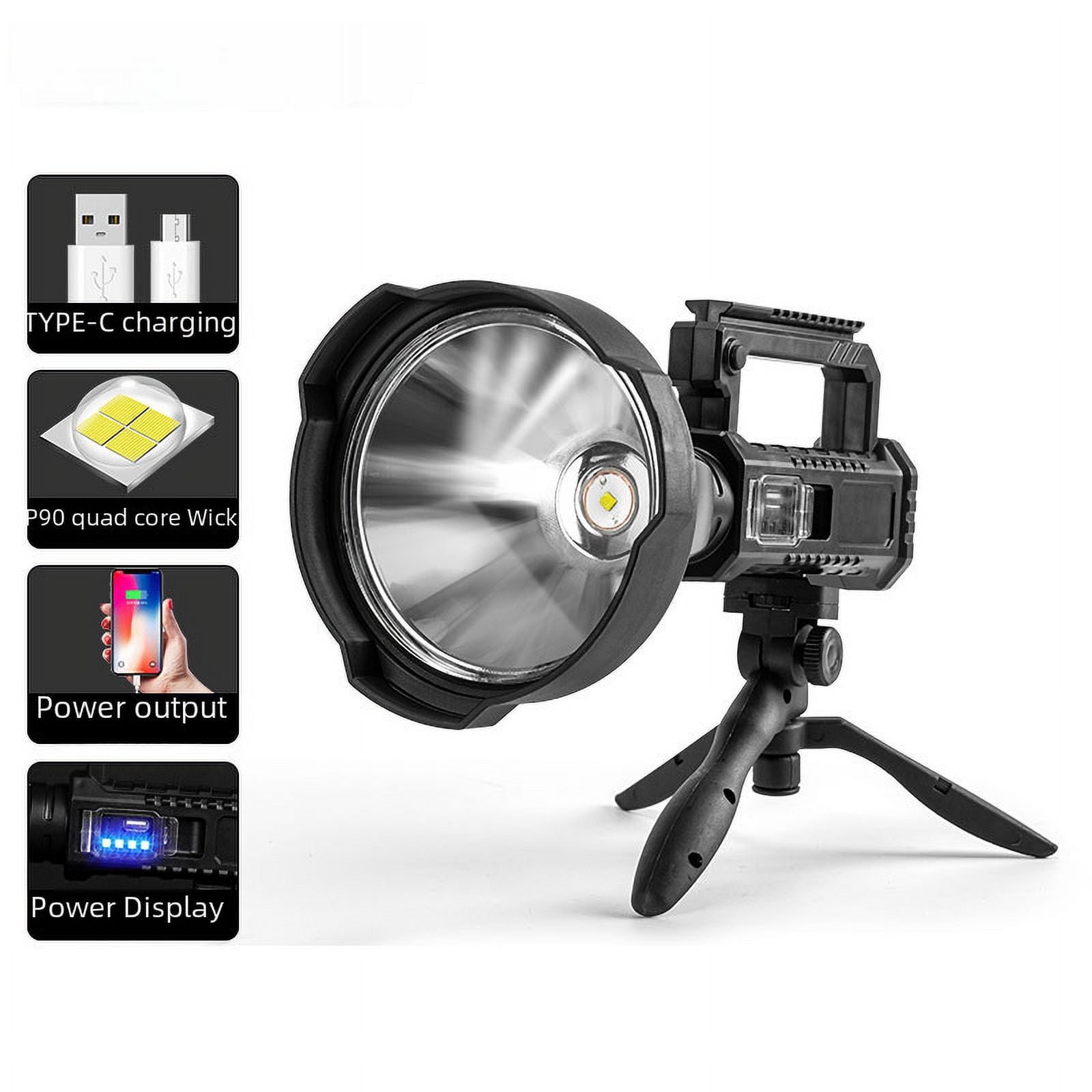 Multifunctional charging searchlight flashlight flashlight outdoor ...
