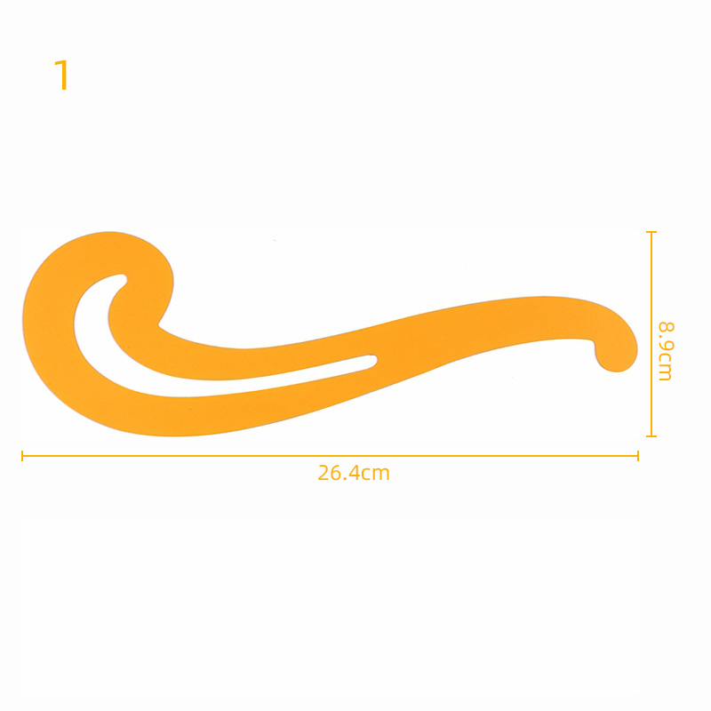 Multifunctional cloud ruler curve board set transparent acrylic cloud ...