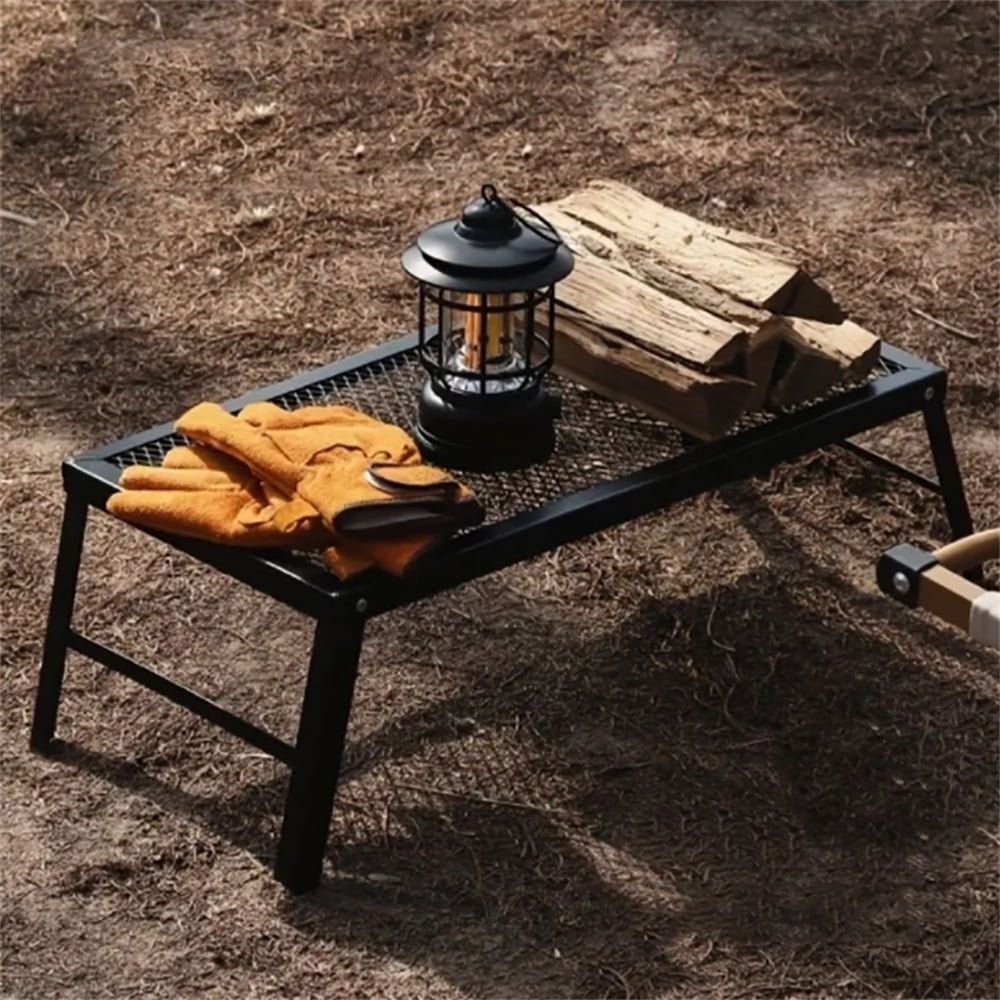 Multifunctional folding drain picnic table storage folding mesh table ...