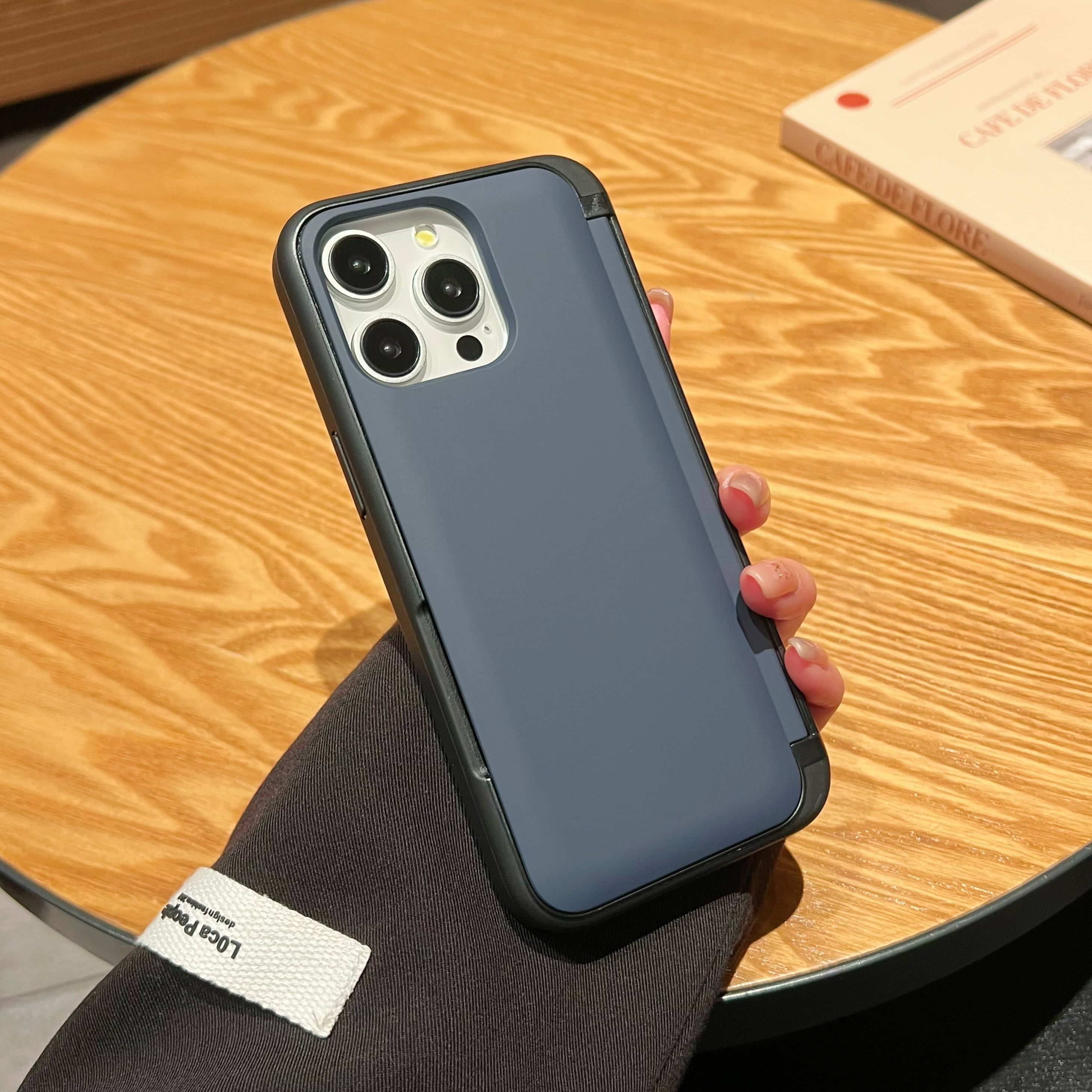 Multifunctional iPhone 13 Flip Cover with Card Slot & Stand Feature ...