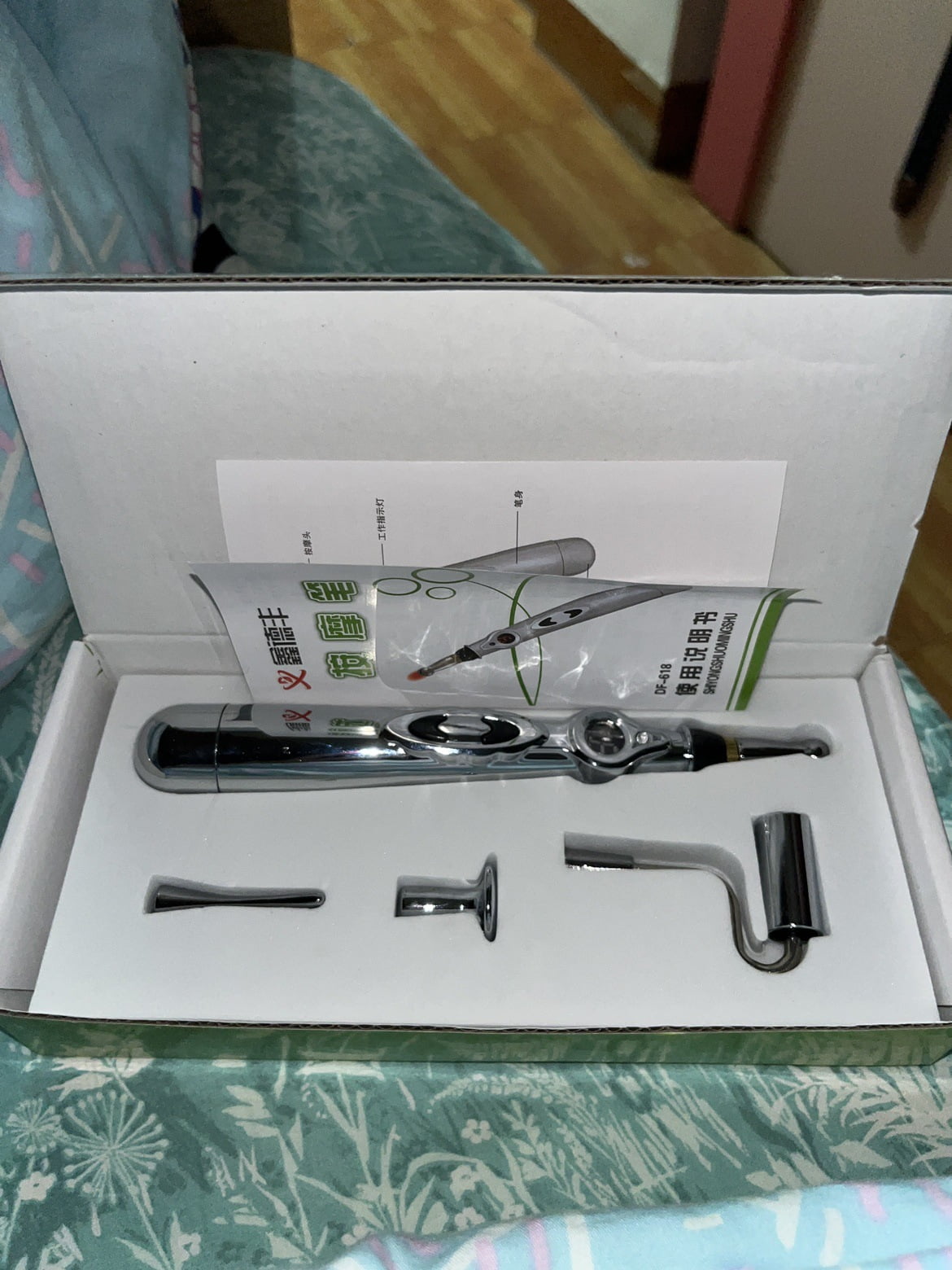 Multifunctional micro-electric Meridian acupuncture pen electric pulse ...