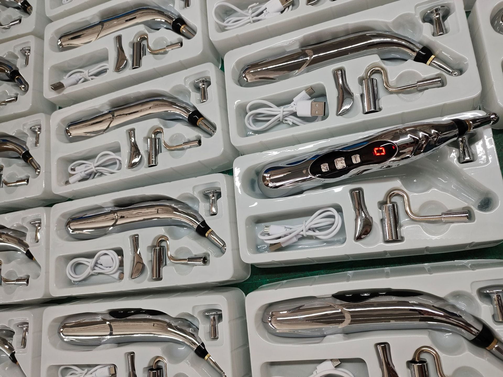 Multifunctional micro-electric Meridian acupuncture pen electric pulse ...