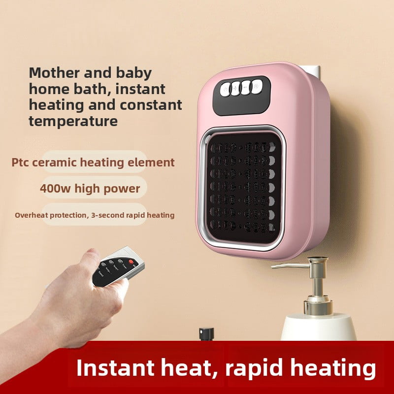Multifunctional space heater, portable hot air fan, 3-second rapid ...
