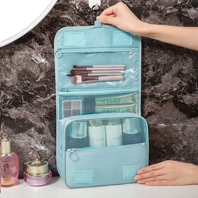 Multifunctional travel hook wash bag cosmetics storage bag - Walmart.com