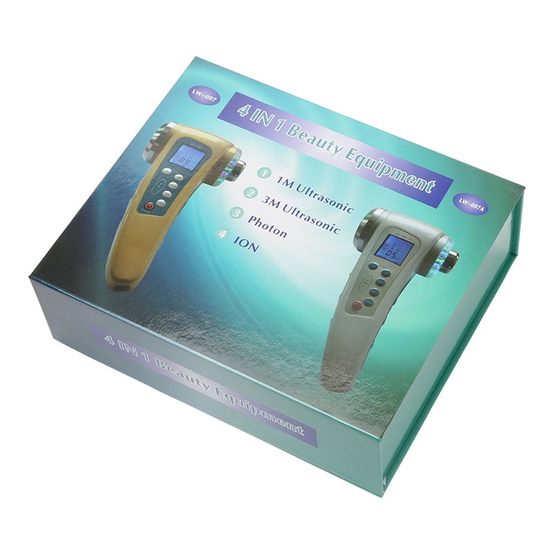 Multifunctional ultrasonic beauty instrument, positive and negative ion ...
