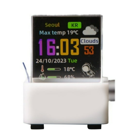 Multifunctional with GIF Animations Album GIFTV Smart Weather Station ...