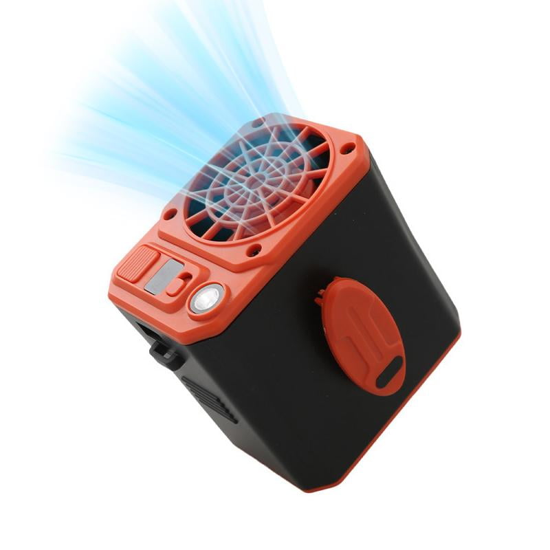 Multifuntion Waist Fan with Flashlight, Portable Waist Clip Fan, Clip ...