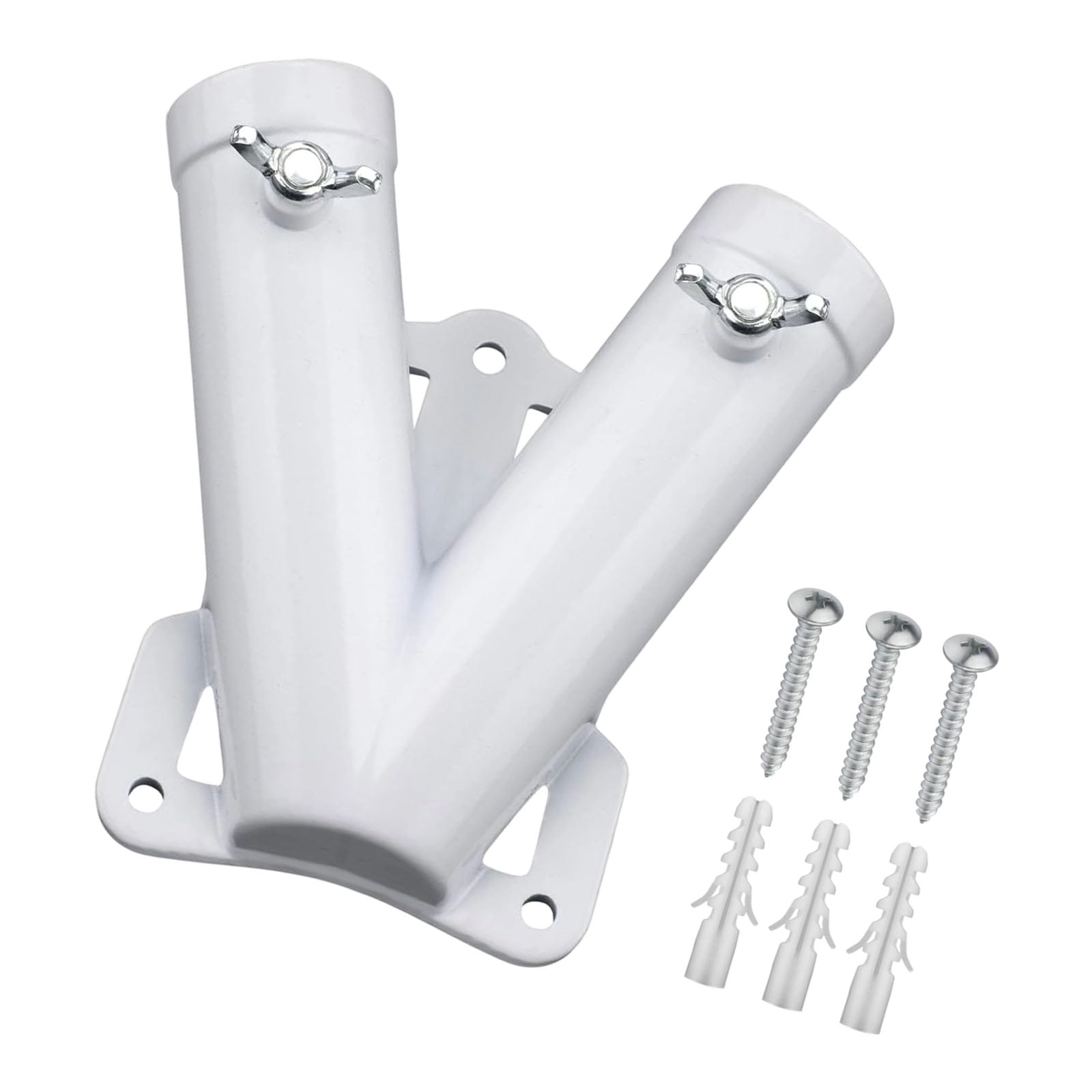 Multifuntional Double Hole Flag Poles Bracket Designed for High Wind ...