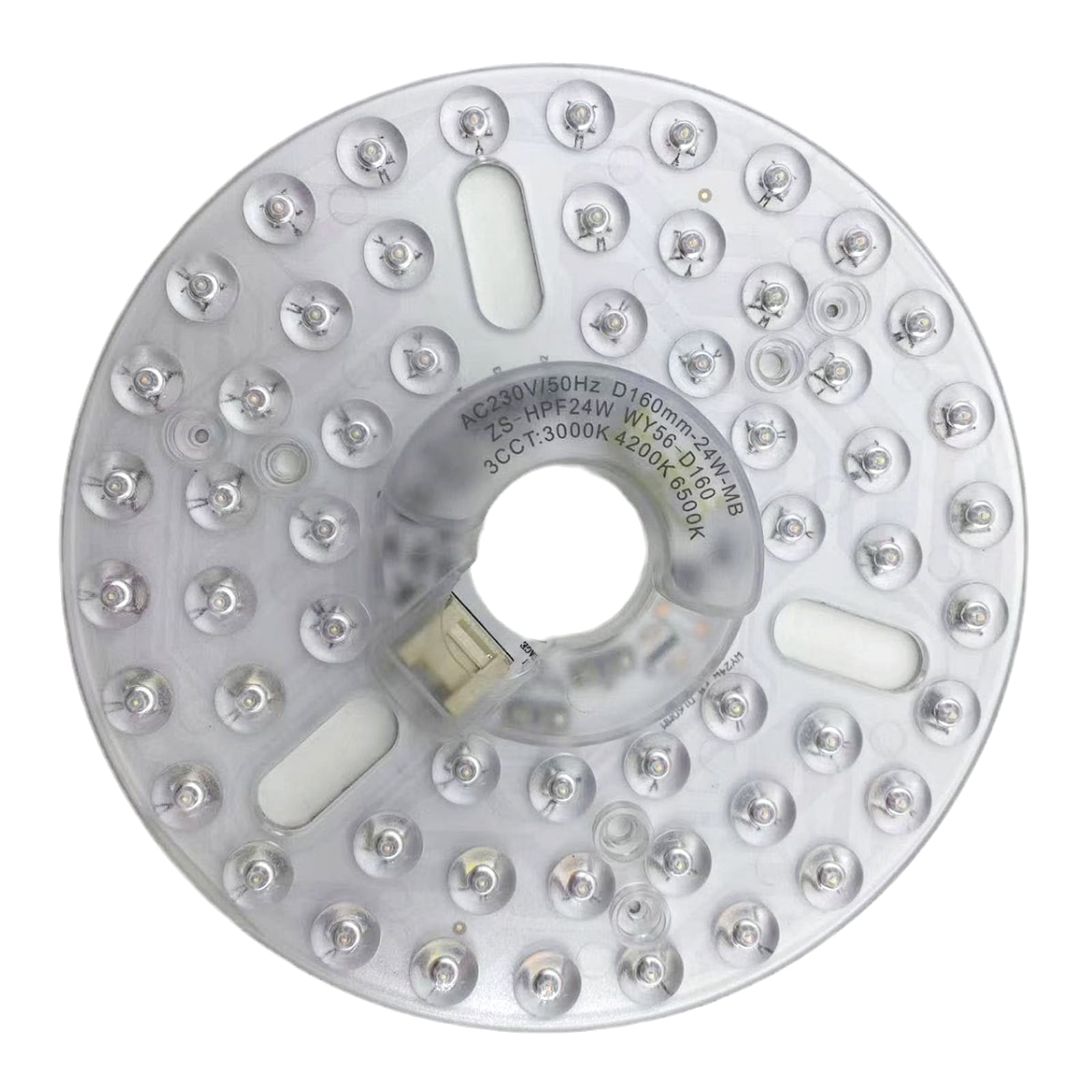 Multifuntional LED Fan Light Bulb 24W 3 Temperature Modes 220V Energy ...