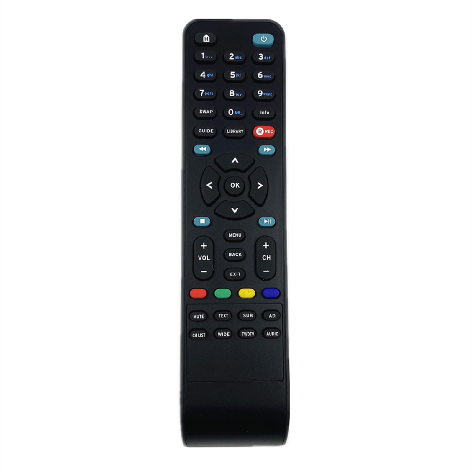 Multifuntional Plastic Remote Control Portable Easy Operations Plastic ...