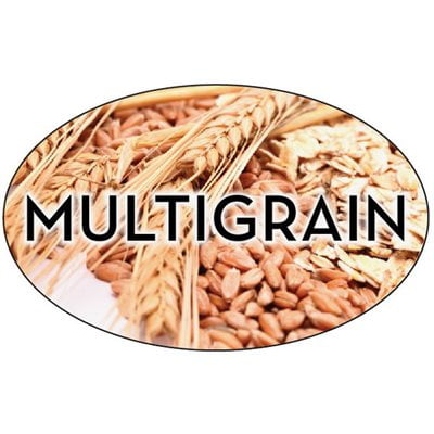 Multigrain Food Store Labels 1.25" x 2" 500 each per roll Great Quality ...