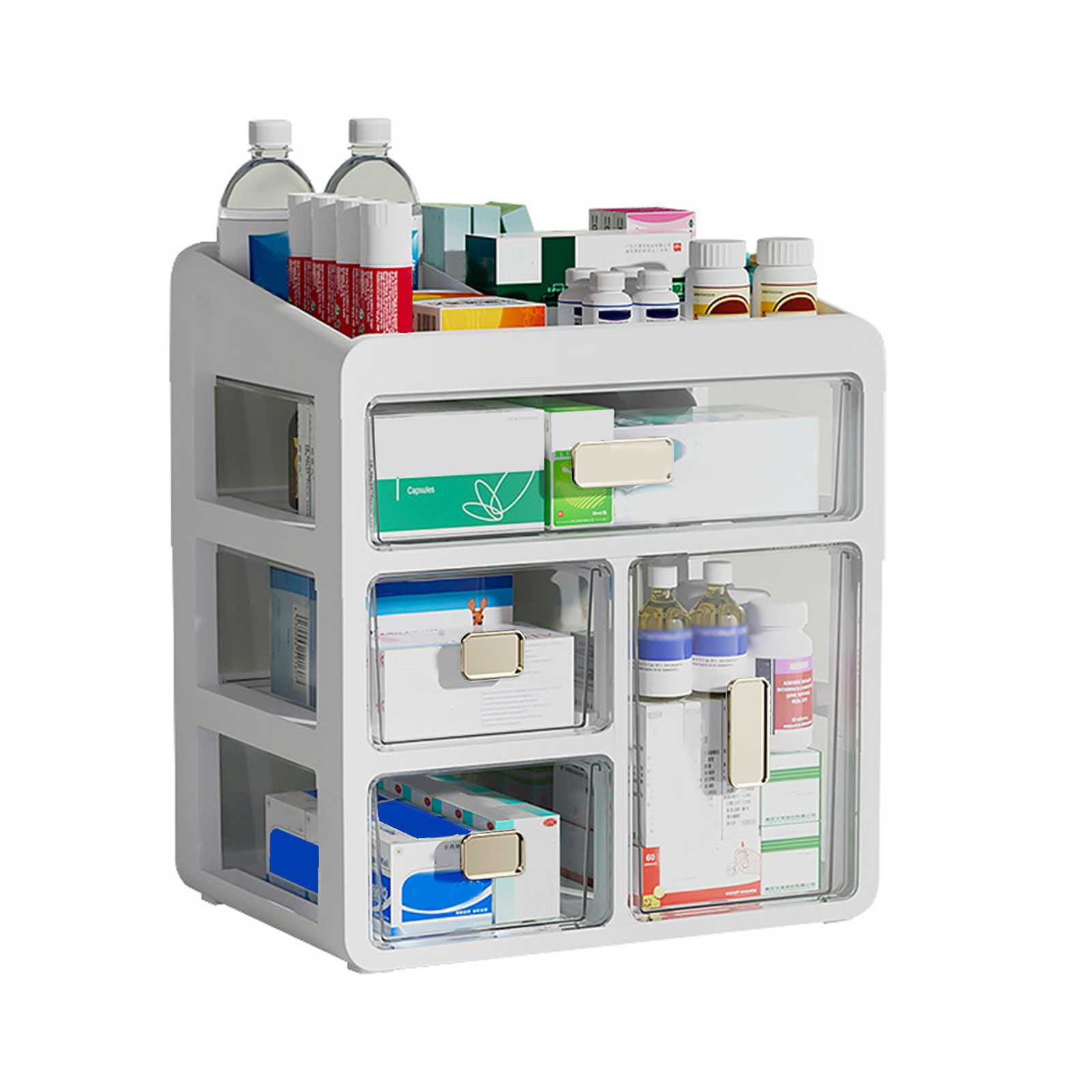 Multilayer Drawertype Plastic Storage Box Organizer/Medicine Box ...