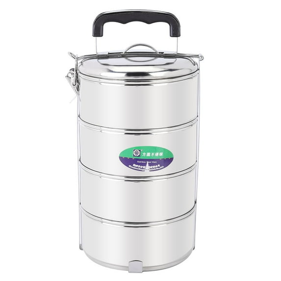 Multilayer Thick Stainless Steel Lunch Box Food Container for Home ...
