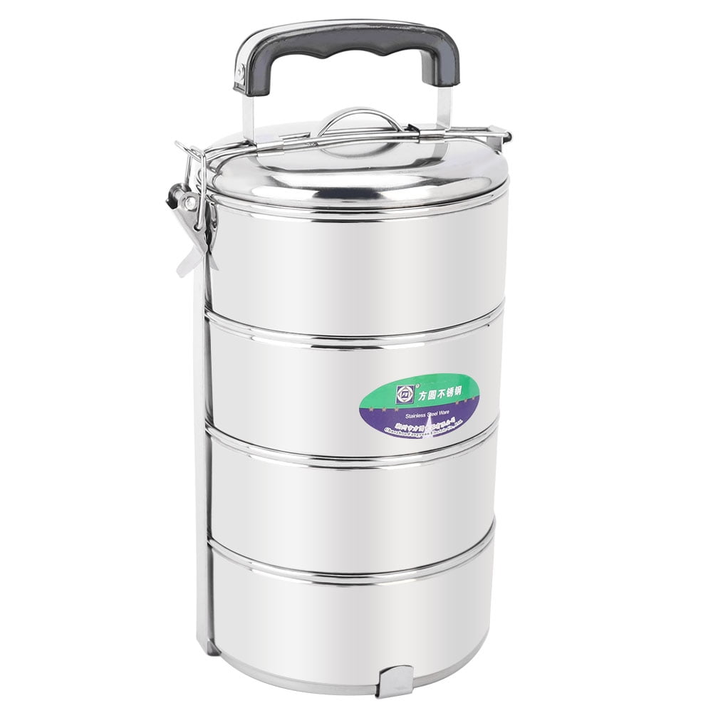 Multilayer Thick Stainless Steel Lunch Box Food Container for Home ...