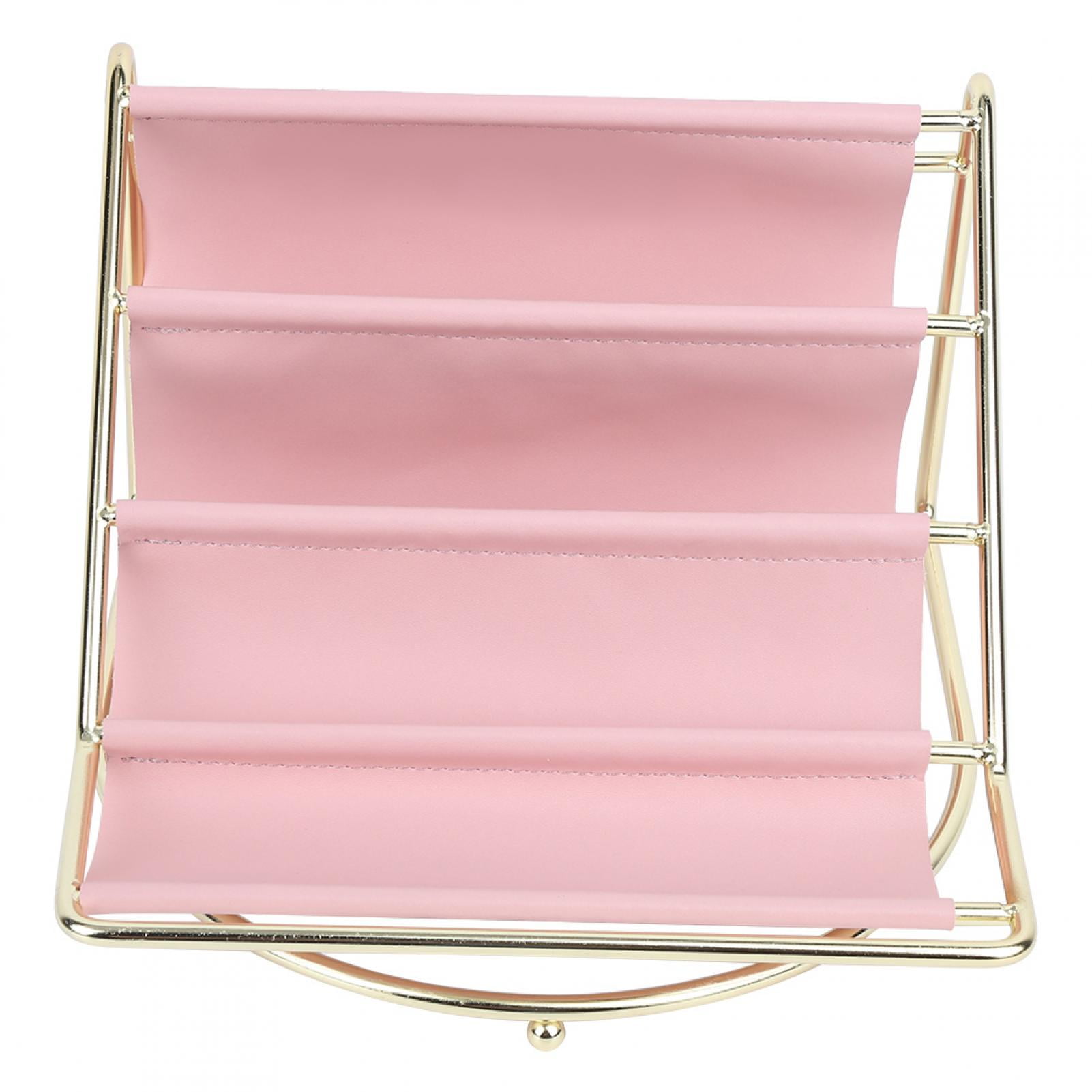 Multilayer Wrought Iron Leather Rack Key Remote Control Storage Box ...