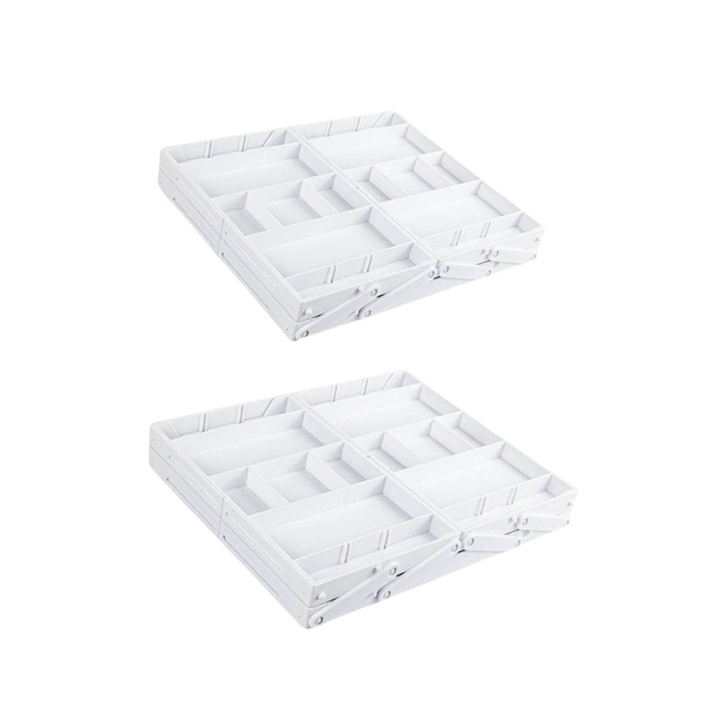 Multilayered Folding Drawer Organizers for Makeup, Jewelry, Kitchen ...