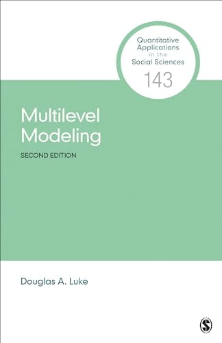 Pre-Owned Multilevel Modeling: 143 (Quantitative Applications in the Social Sciences) Paperback ...