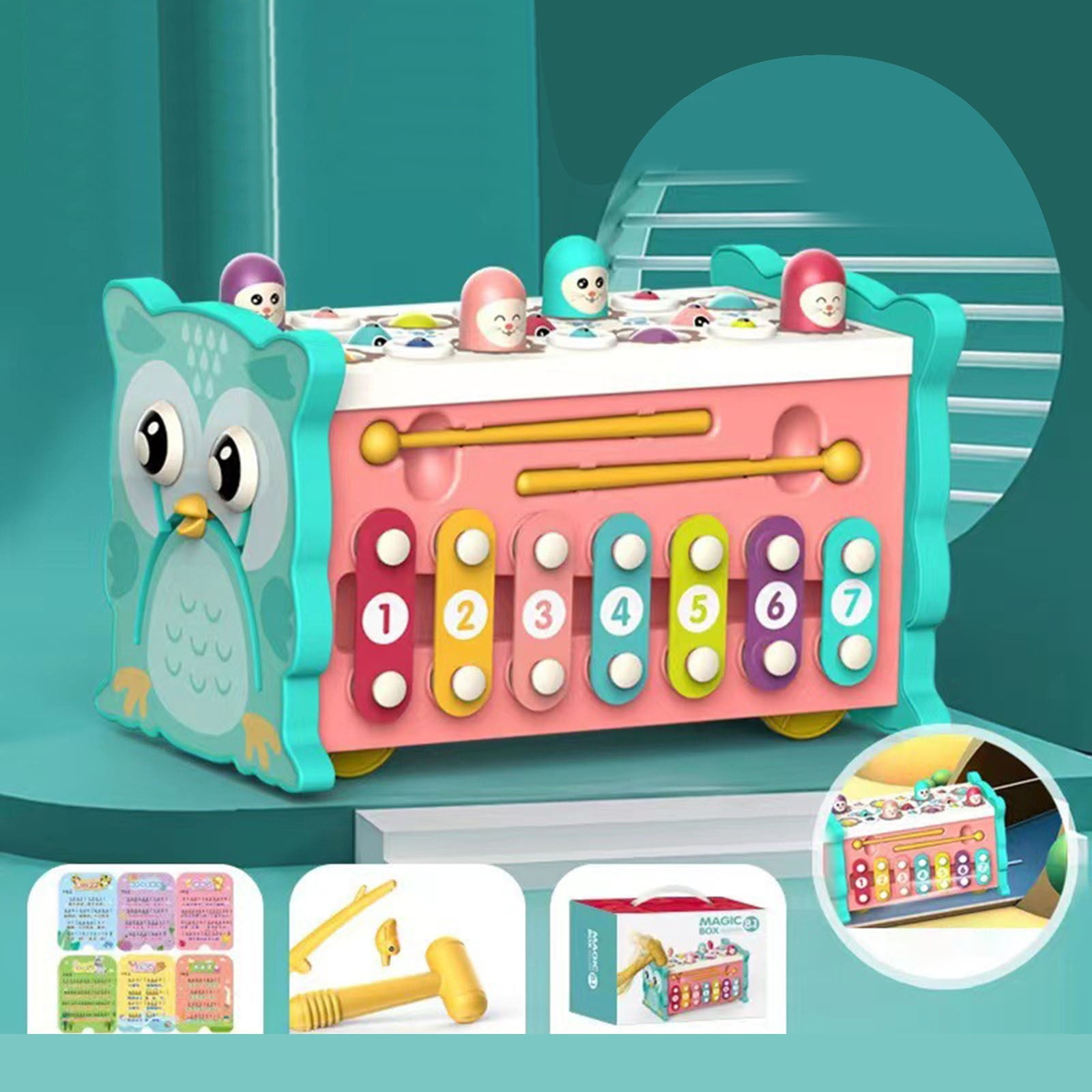 Multimedia Functional Educational Toy for Early Learning Interactive ...