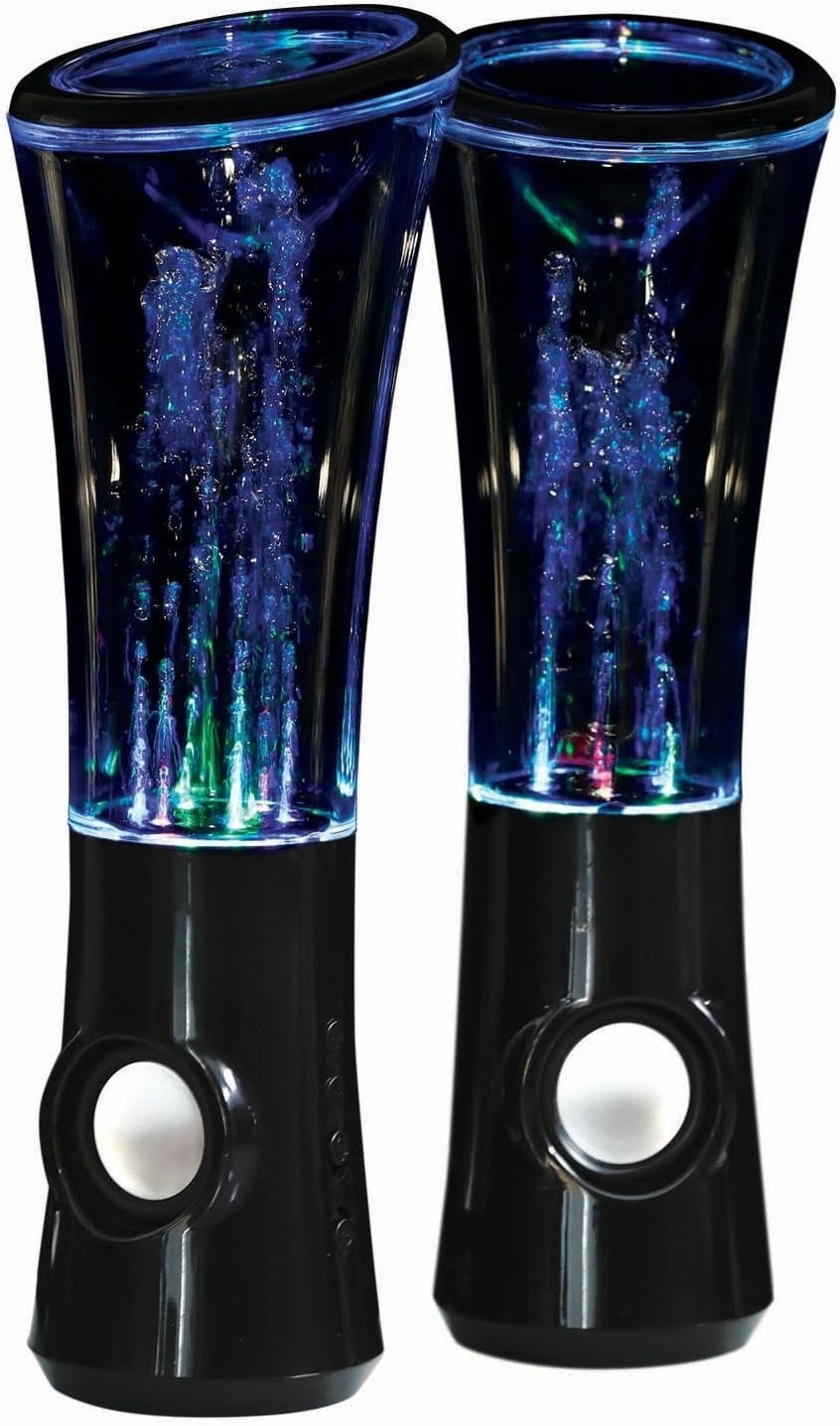 Multimedia Sound Reactive Color Changing LED and Dancing Water Bluetooth Computer Speakers ...