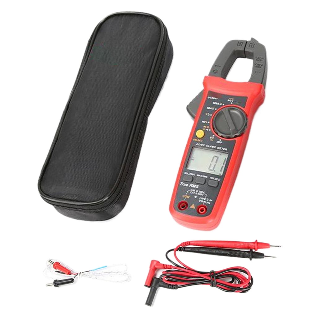 Multimeter Clamp Meter with Data Hold Backlit Professional Meter ...