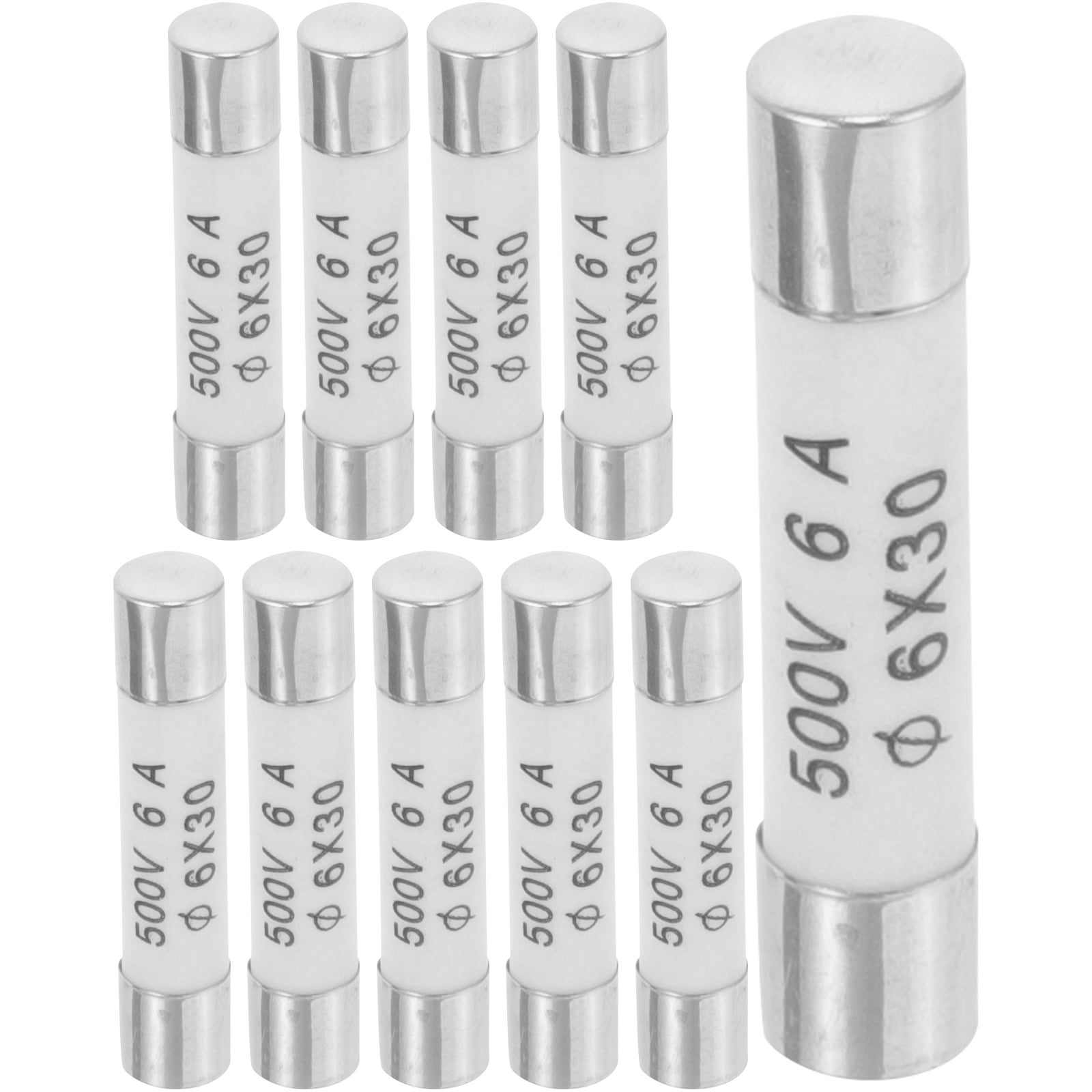 Multimeter Fuse 10 Pcs Tubes Replacement Tiny 6 Amp Digital High ...