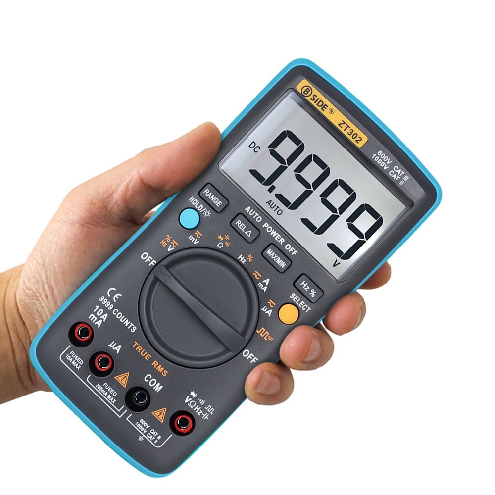 Multimeter,Handheld Ammeter Ohm Portable Handheld Ammeter Zt302 ...