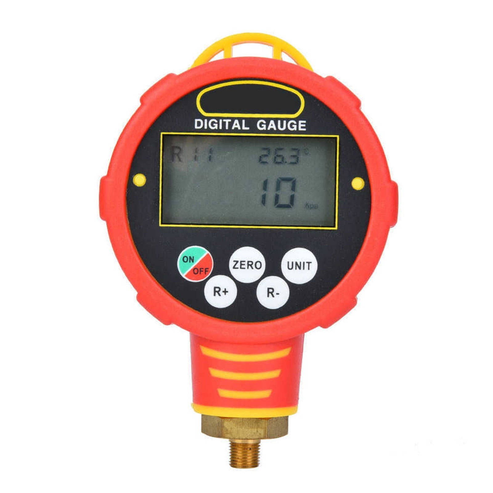 Multimeter Probe Digital Pressure Gauge Air Conditioning Refrigerant ...