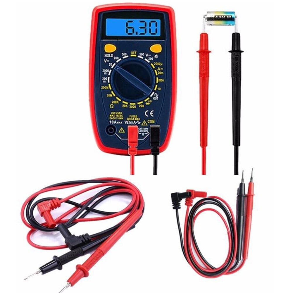 Multimeter Probes Easy to Read Testing Probes Multi Meter Digital ...