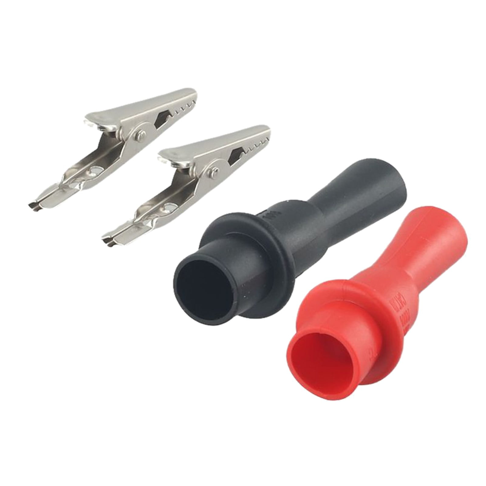 Multimeter Push On Alligator Clip Insulated Crocodile Clamp For ...