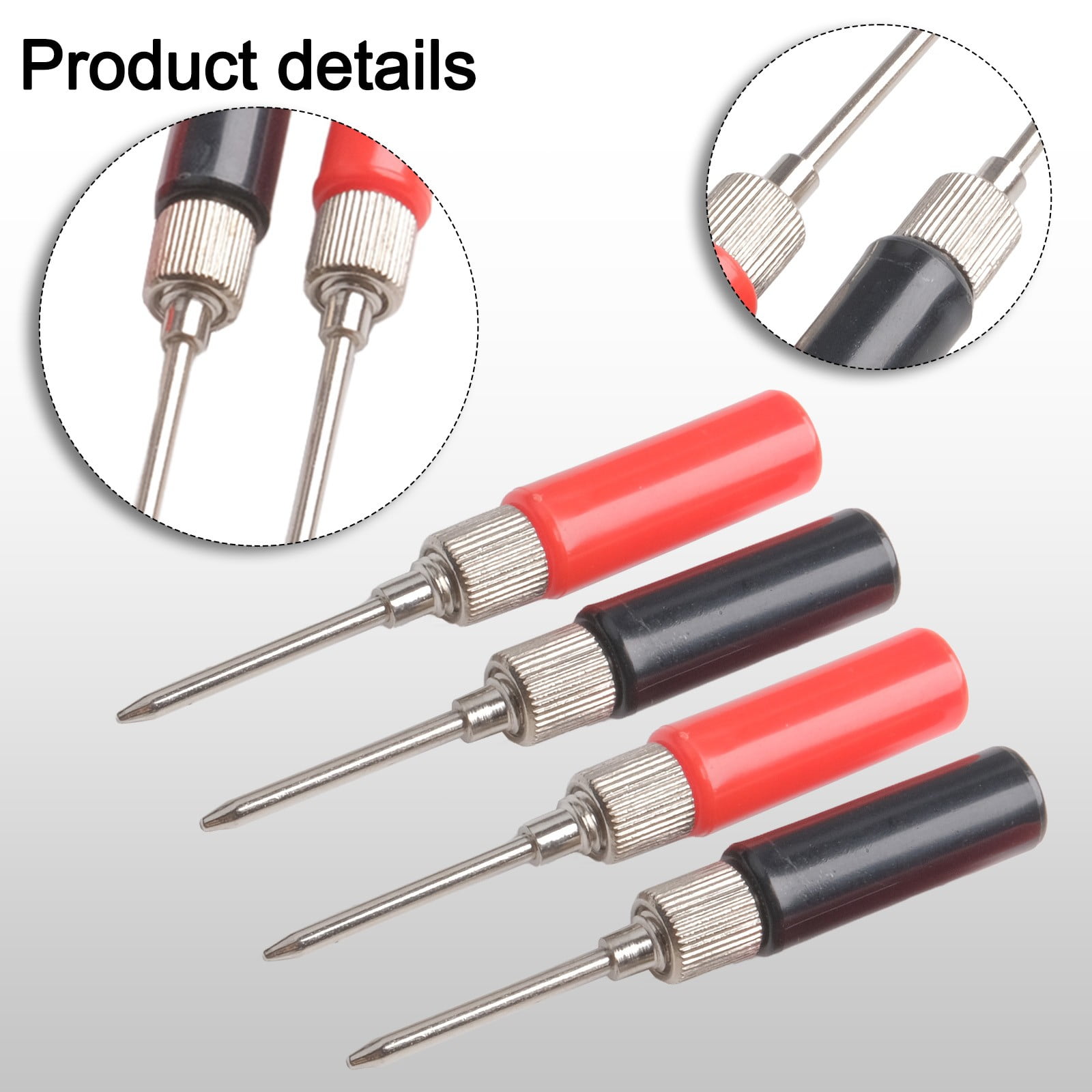 Multimeter Spring Electrical Test Probe Tip Hook Wire Connector ...