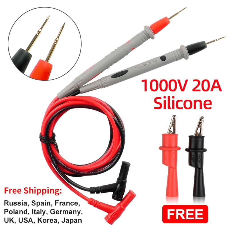 Multimeter Test Leads Alligator Clip Multimetros Test Probes Cooper ...