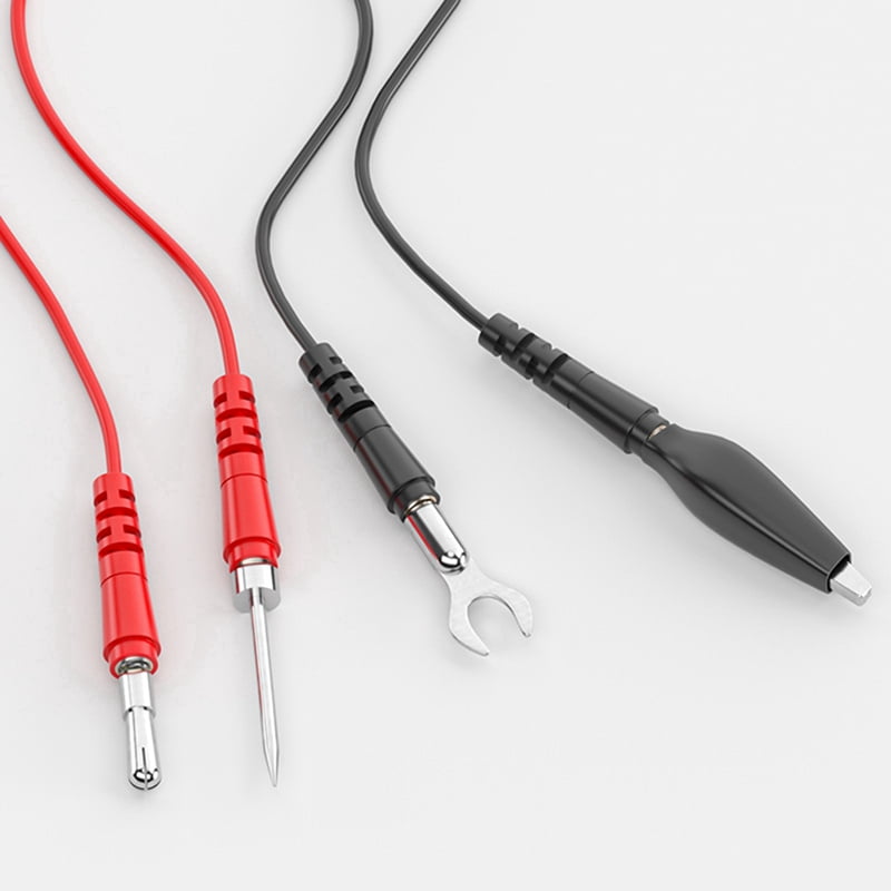 Multimeter Test Leads Kit Replacement Test Wire Set Alligator Clips ...
