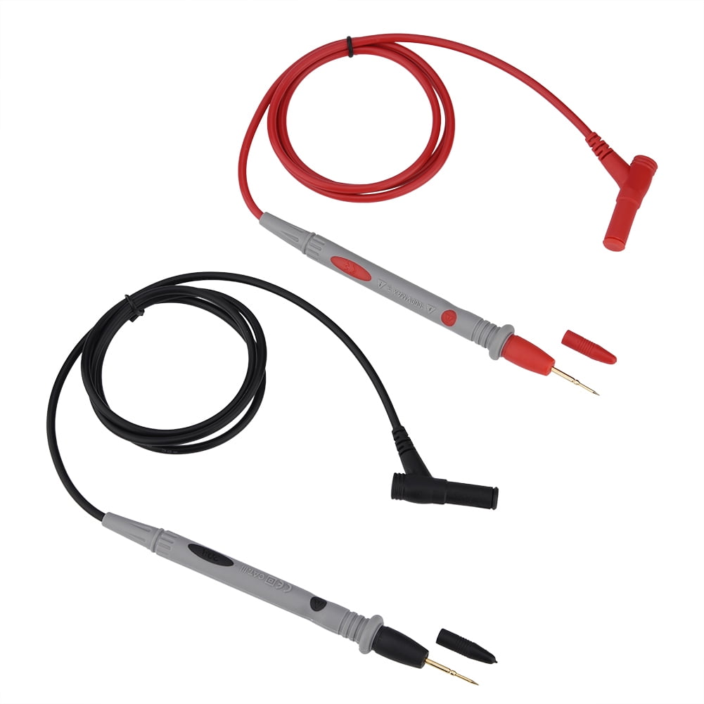 Multimeter Test Leads Kit, Voltmeter Lead Probe Ultra-sharp Probe Test ...