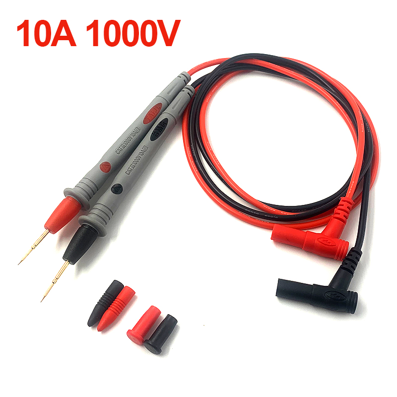 Multimeter Test Leads Universal Cable AC DC 1000V 20A 10A CAT III ...