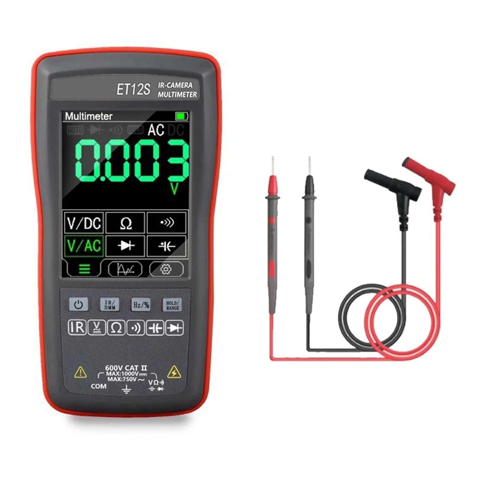 Multimeter Tester ET12S 2in1 Digital Thermal Imager Multimeter Thermal ...