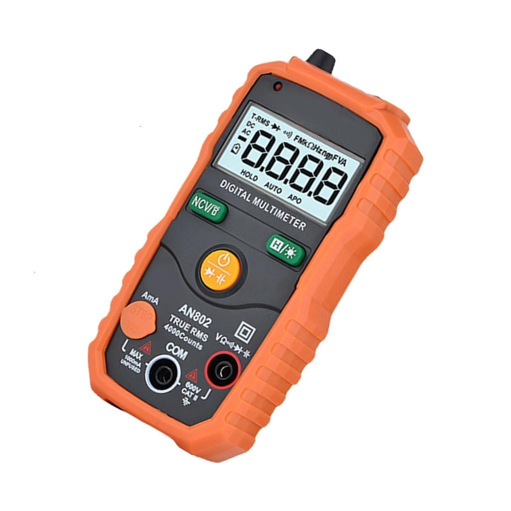 Multimeter Tester, Voltmeter Auto Ranging Ohmmeter Voltages Resistance ...