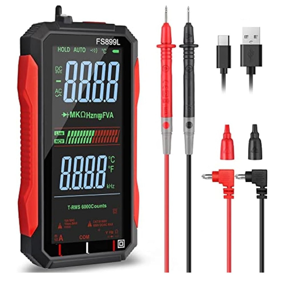 Multimeter with USB C Charging Capability for Accurate Electrical ...