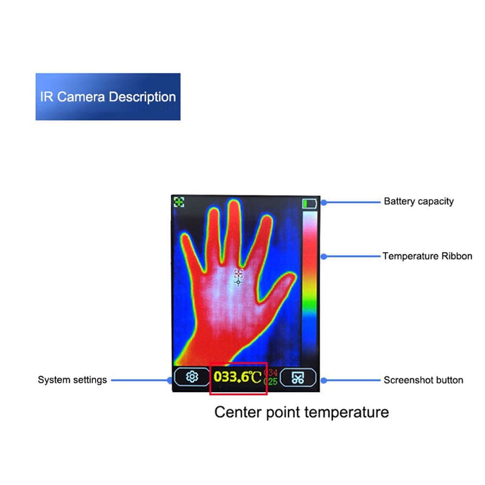 Multimeters,2 1 Thermal And 6000 2.8 Inch Thermal 2.8 Color Display ...