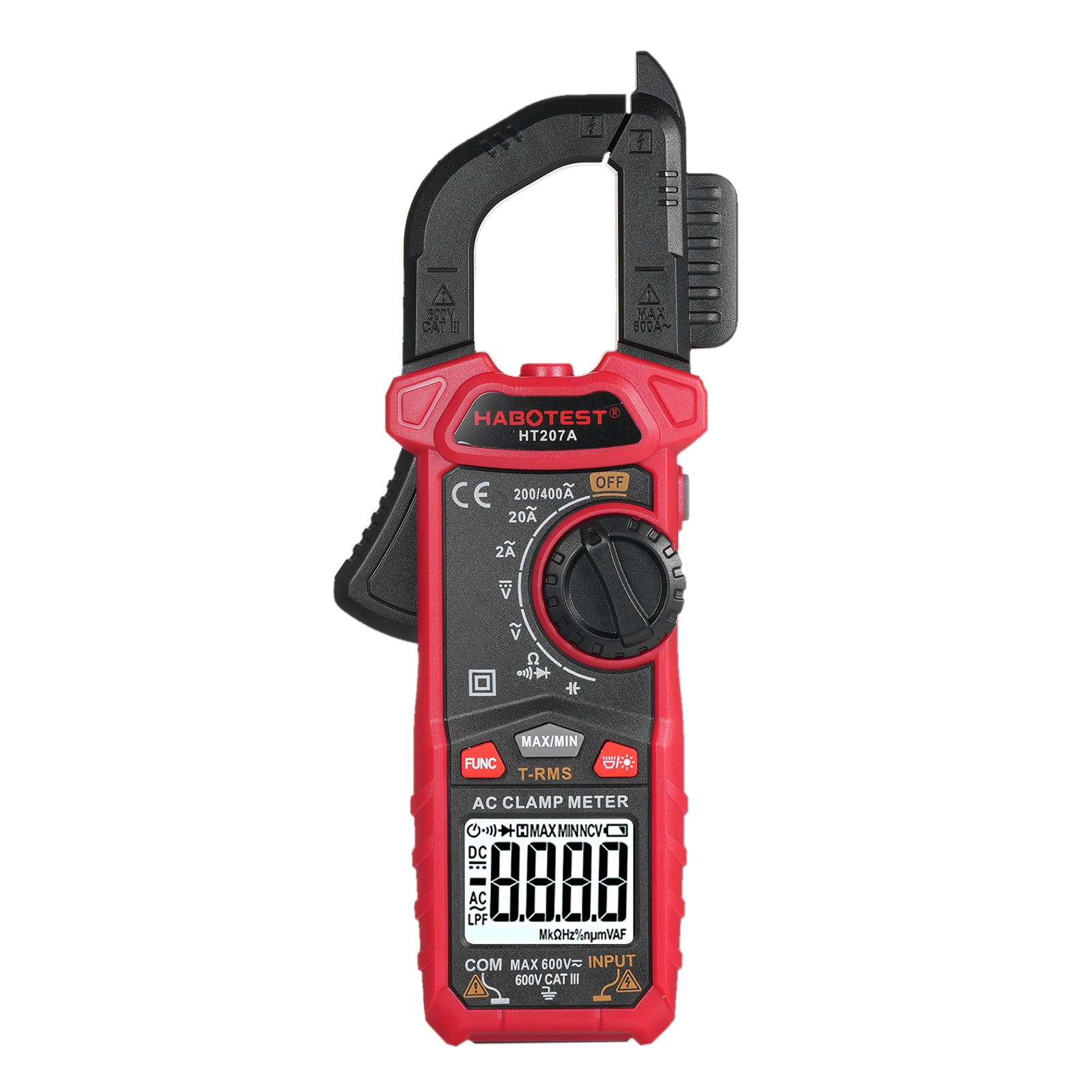 Multimeters,Meter Display Clamp 2000 Meter Handheld Voltmeter Diode ...