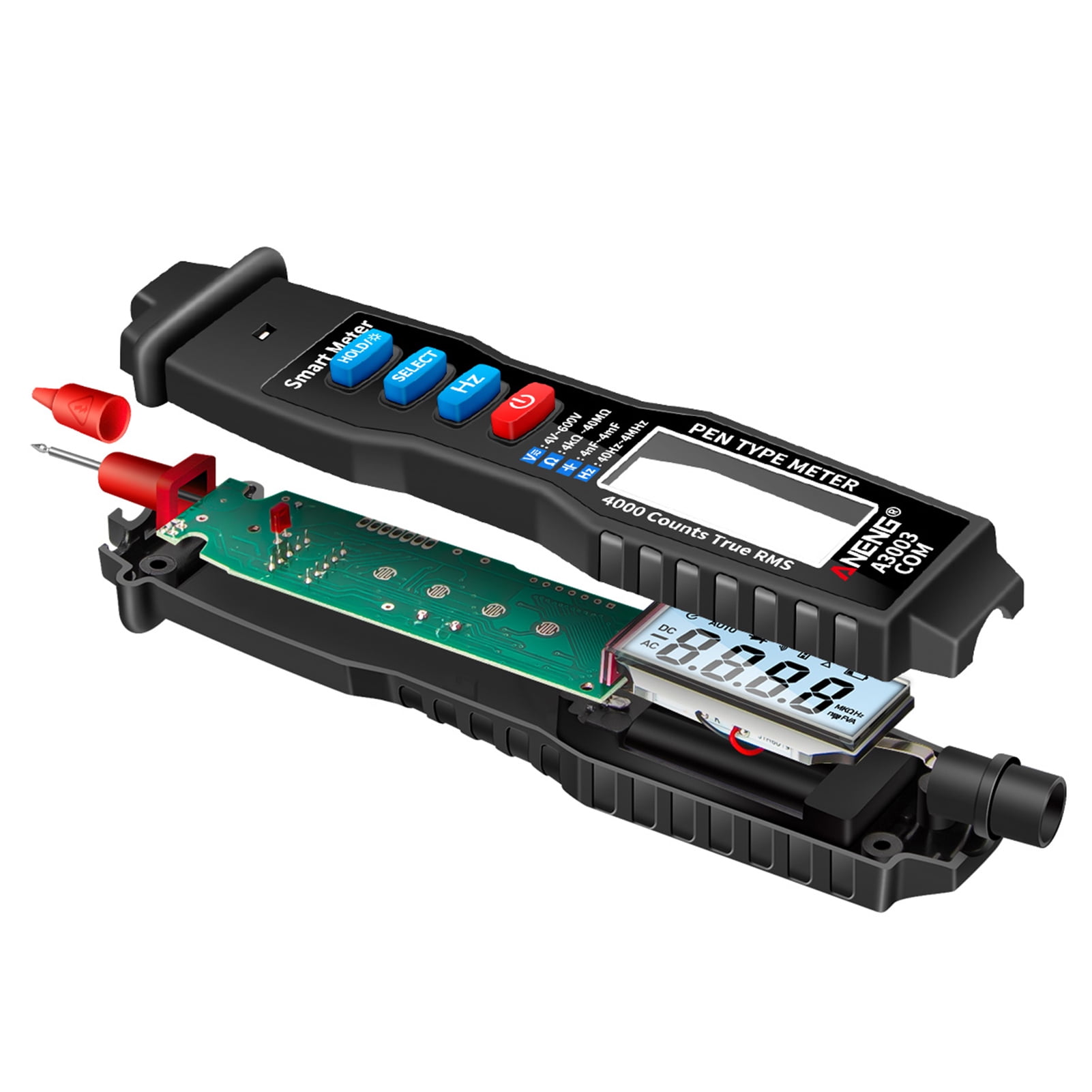 Multimeters,Ncv Voltmeter Ohmmeter Live Line Test Pen Ncv Voltmeter ...