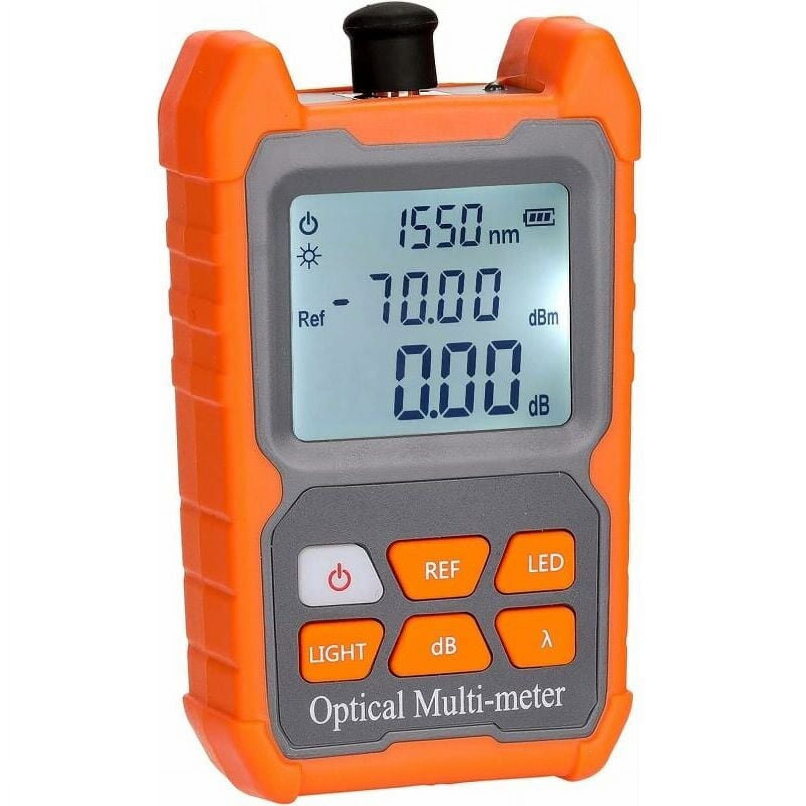 Multimeters Optical Power Meter,Mini Portable 8 Wavelength Optical ...