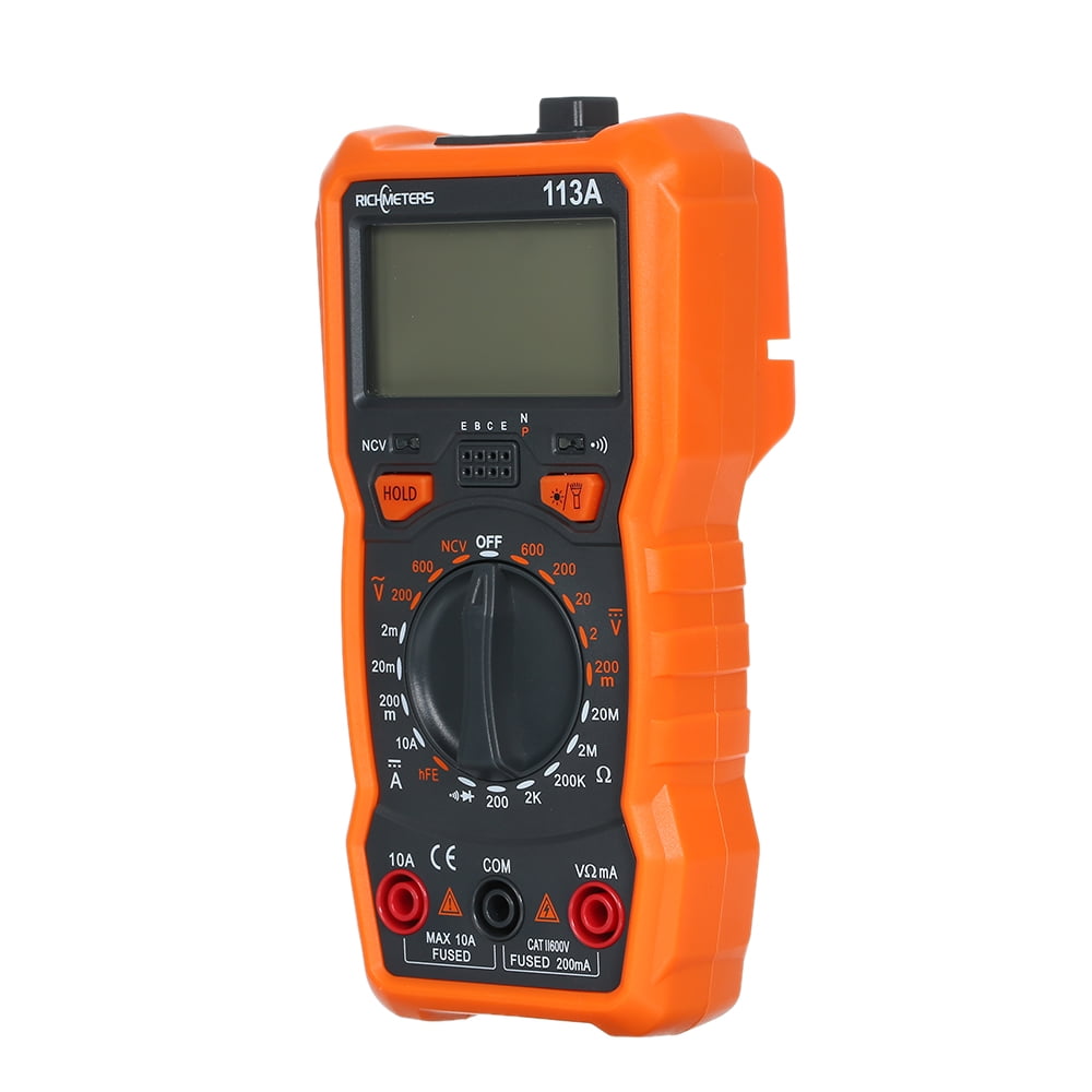 Multimeters,Meter With Suction Rm113a Ncv 2000 Ncv 2000 Hfe Screen Hfe ...
