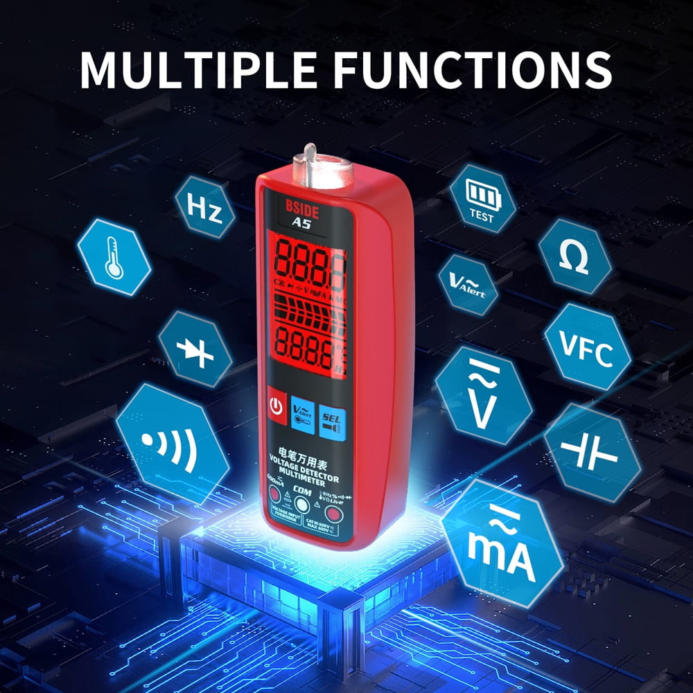 Multimeters,Test Meter Diode Temperature Test Professional Resistance ...