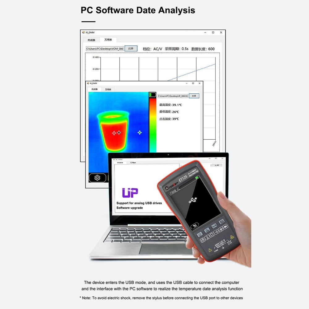 Multimeters,Thermal Resistance Diode Function With Thermal 2in1 Thermal ...