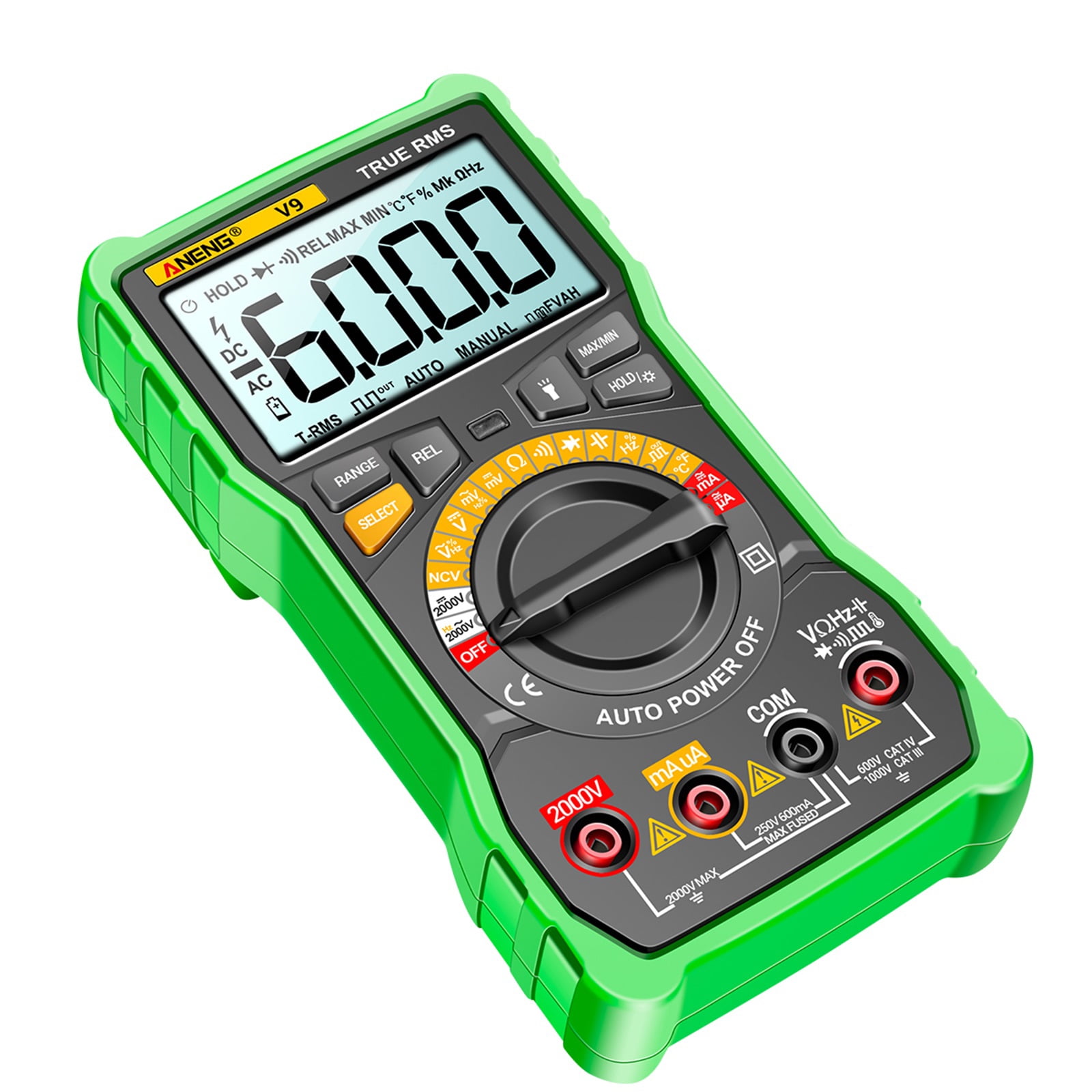 Multimeters,Tools Voltmeter Ammeter Tester Test Voltmeter Ammeter 6000 ...