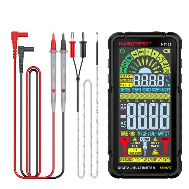 Multimeters,With Function Resistance Voltmeter Tester With 6000 ...