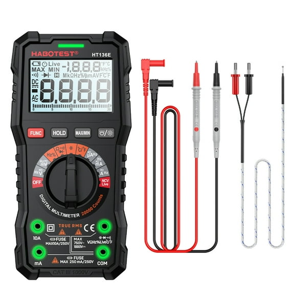 Multimeters,With Resistance Test 20000 Resistance Test Resistance ...
